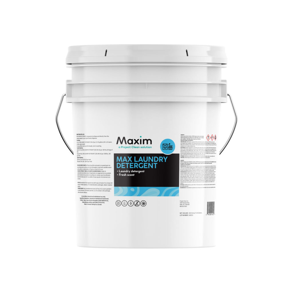 Max Laundry Detergent: Promax - Project Clean